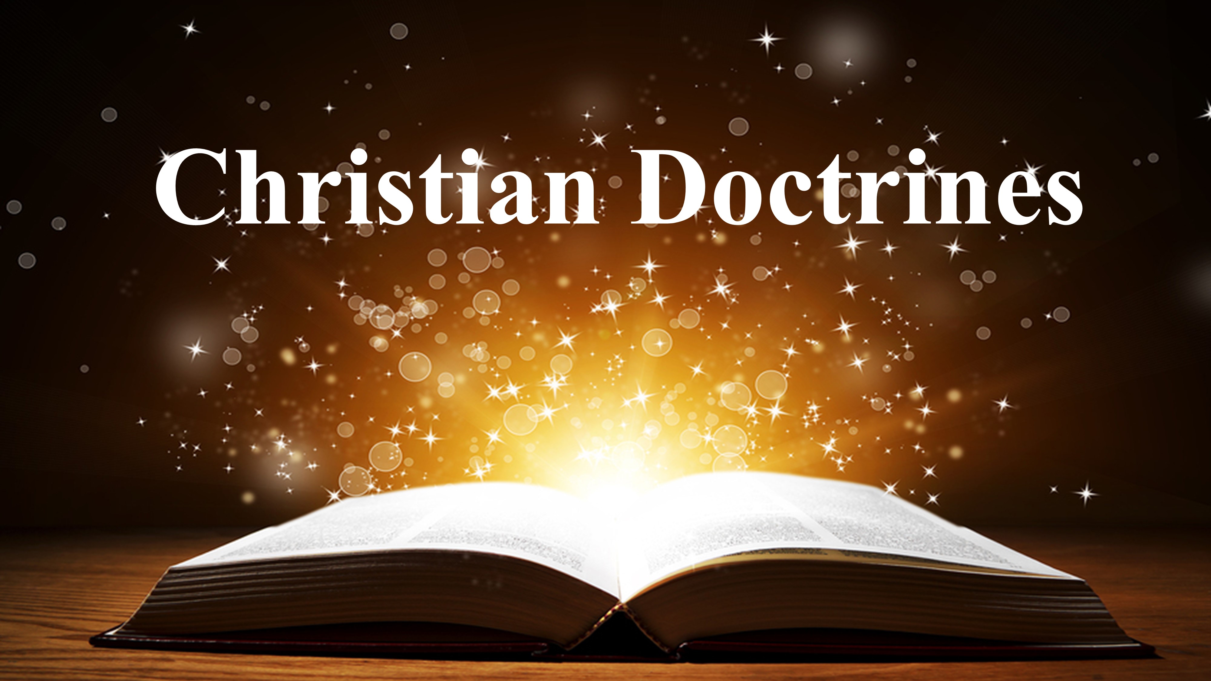 Christian Doctrines Audio Lessons - Thinking on Scripture